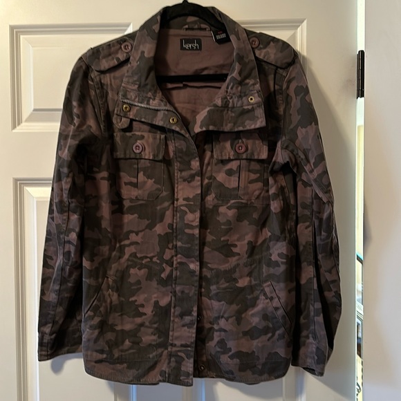 Kersh | Jackets & Coats | Kersh Camo Utility Jacket Size M | Poshmark